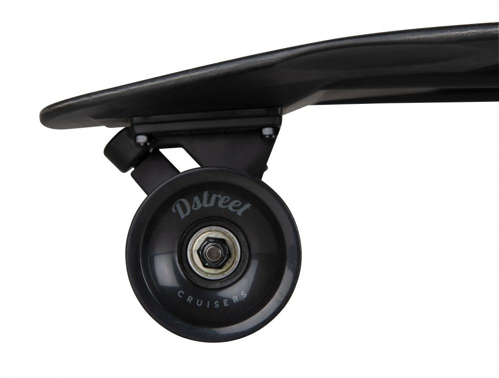 LONGBOARD: D Street Pintail - Triple Black 36" – Wight Trash World
