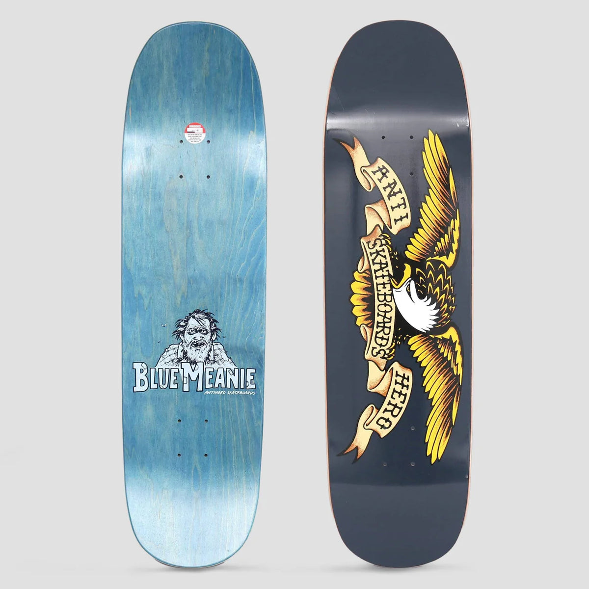 ANTIHERO SKATEBOARDS: AntiHero Deck Team Shaped Eagle Blue Meanie Navy ...