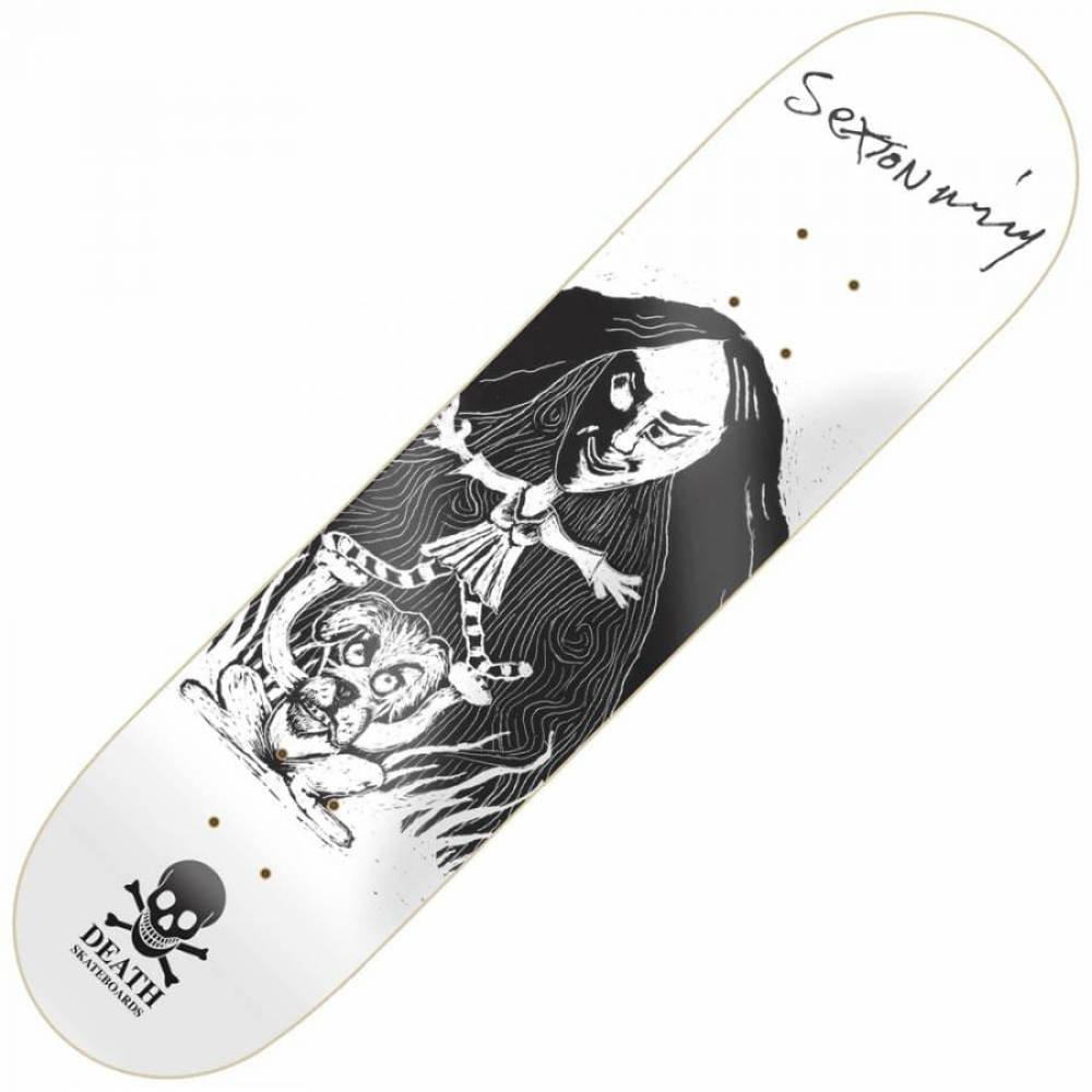 DEATH SKATEBOARDS: Sexton Ming Collab #2 deck – Wight Trash World